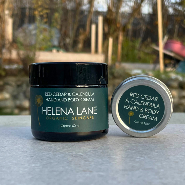 Red Cedar & Calendula Hand and Body Cream - Helena Lane Skincare
